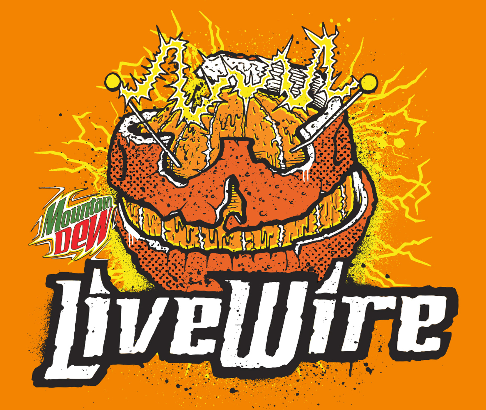 Live Wire / Mountain Dew - Mark Ward - Debut Art Live Wire / Mountain Dew - Mark Ward - Debut Art