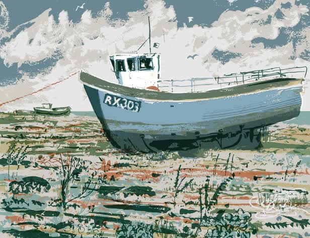 Andy Lovell: editorial, landmark, landscape, acrylic, hand drawn ...