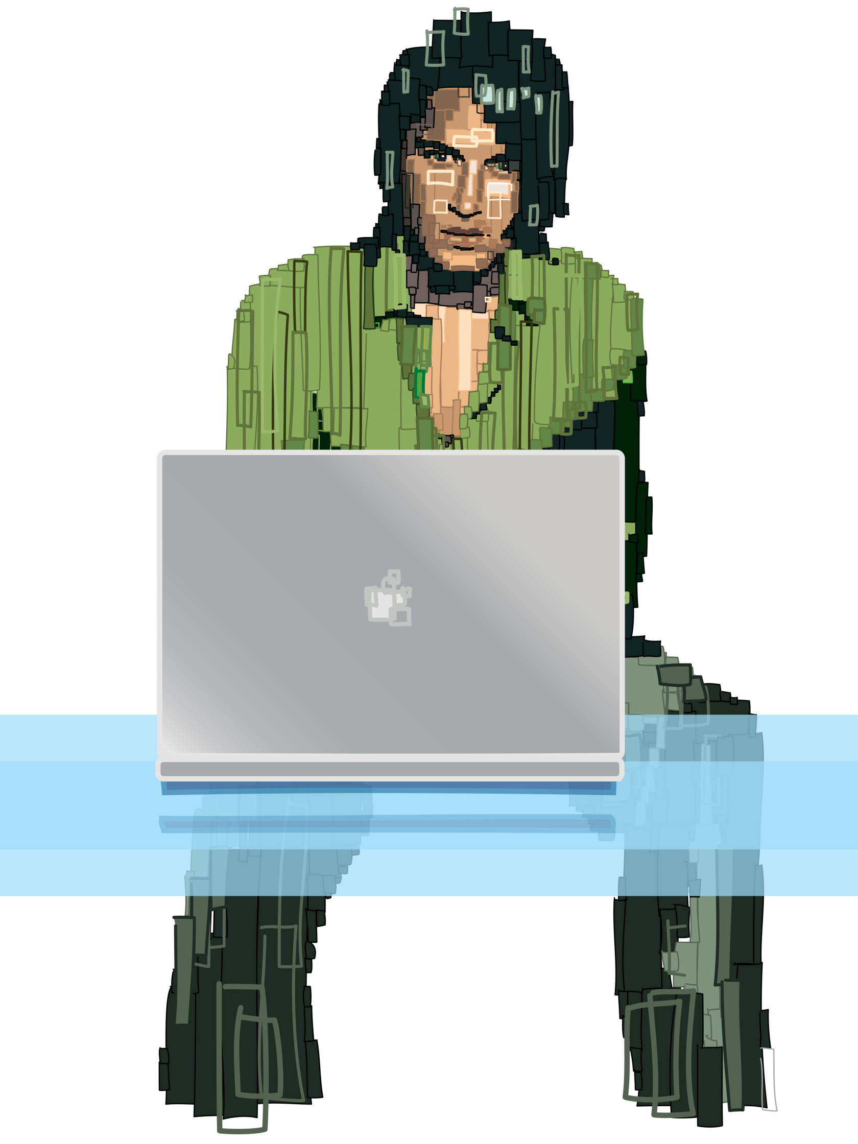 Laptop / Style feature / Nick Reddyhoff - Projects - Debut Art