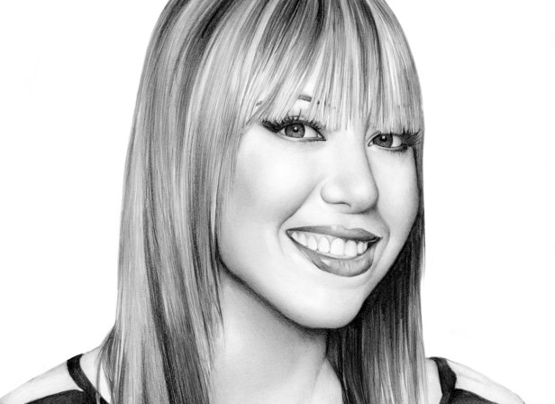 Woman With Long Blonde Hair Portrait / Cath Riley - Projects - Debut Art