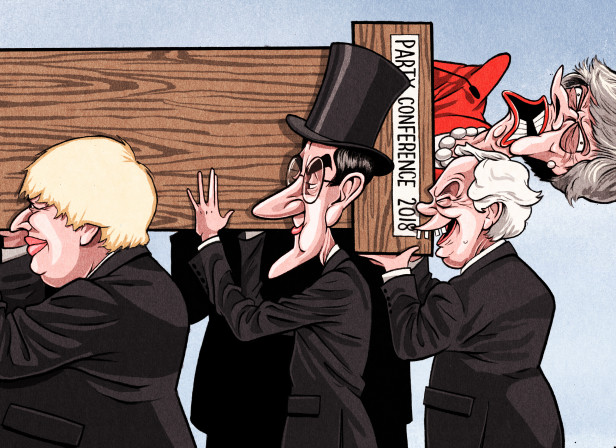 Ben Jennings: cartoon, hand drawn, humourous - Artists - Debut Art