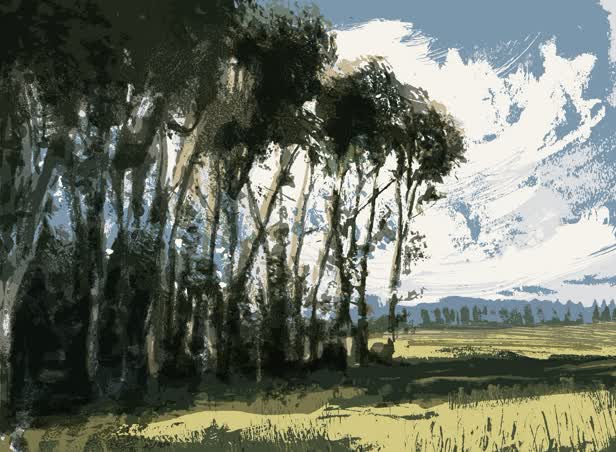 Andy Lovell: editorial, landmark, landscape, acrylic, hand drawn ...