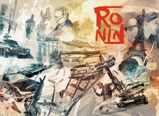 Ronin DVD Cover / Chris Malbon - Projects - Debut Art