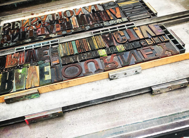 Alan Kitching: type design, lettering, letterpress - Artists - Debut Art