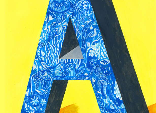 Alphabet Design Series Letter A / Russell Cobb - Projects - Debut Art