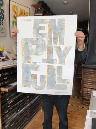 Alan Kitching: type design, typography, lettering, letterpress, mural ...