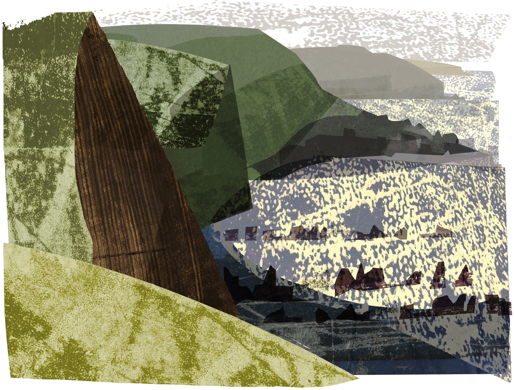 North Devon Cliffs / Andy Lovell - Projects - Debut Art