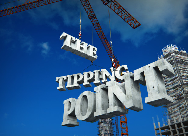 The Tipping Point 3D Type Cranes Building Construction Inside Housing ...