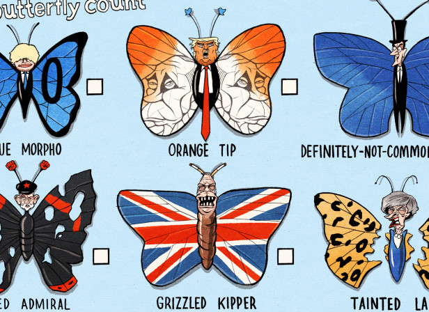 Ben Jennings: cartoon, hand drawn, humourous - Artists - Debut Art